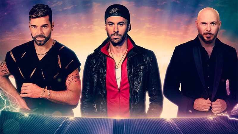 Enrique Iglesias, Pitbull & Ricky Martin Team Up For Epic North ...