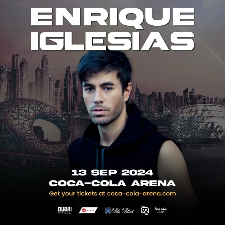 Enrique Iglesias to Perform in Dubai this September – ENRIQUE-IGLESIAS.ORG